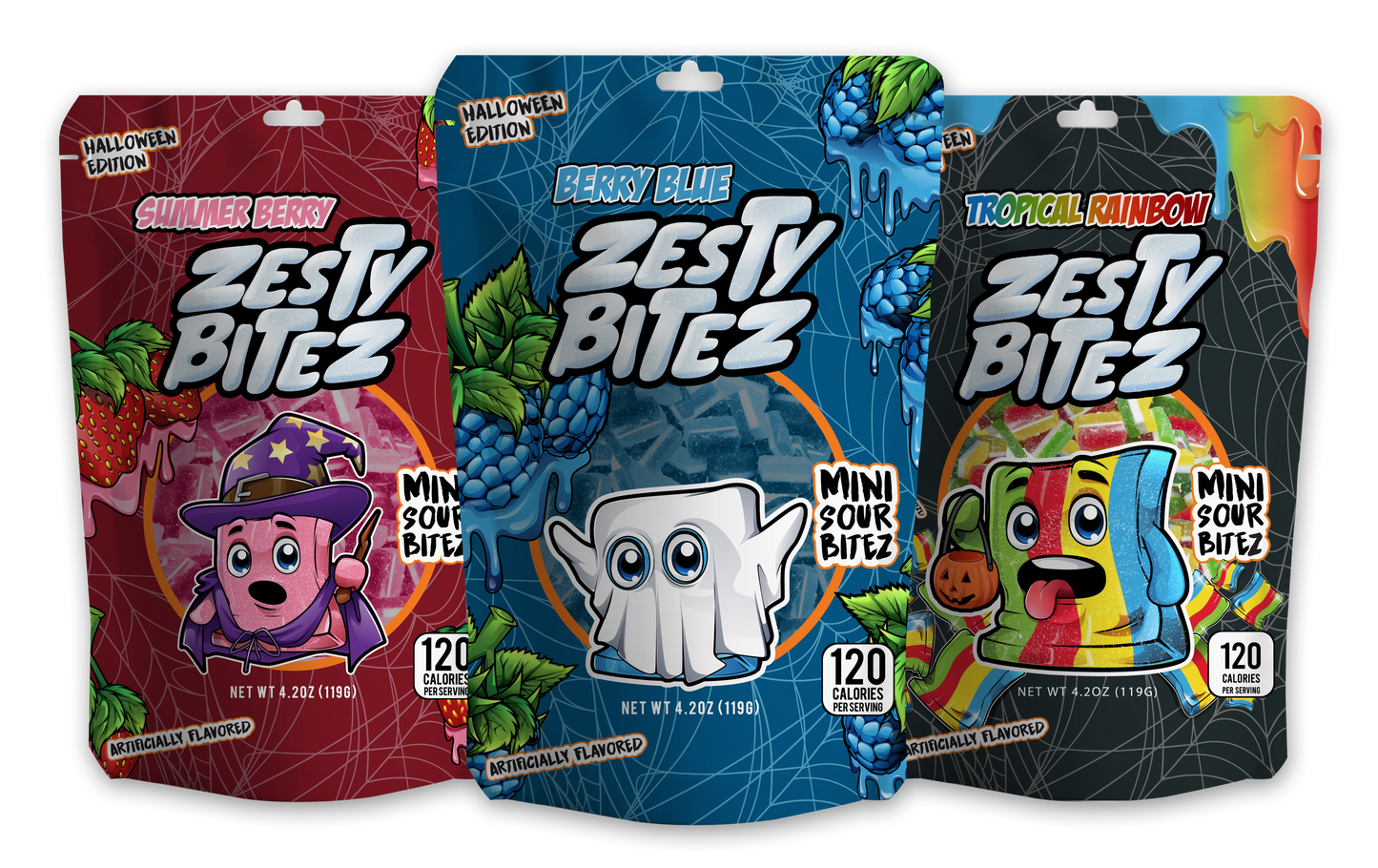 3 Pack Original Flavors – Zesty Snackz LLC