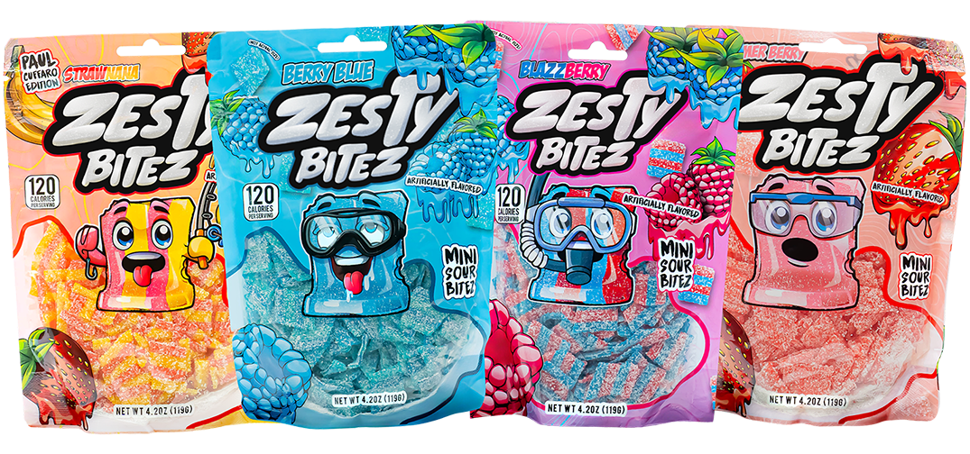 Bustin Berry 4 Pack – Zesty Snackz LLC